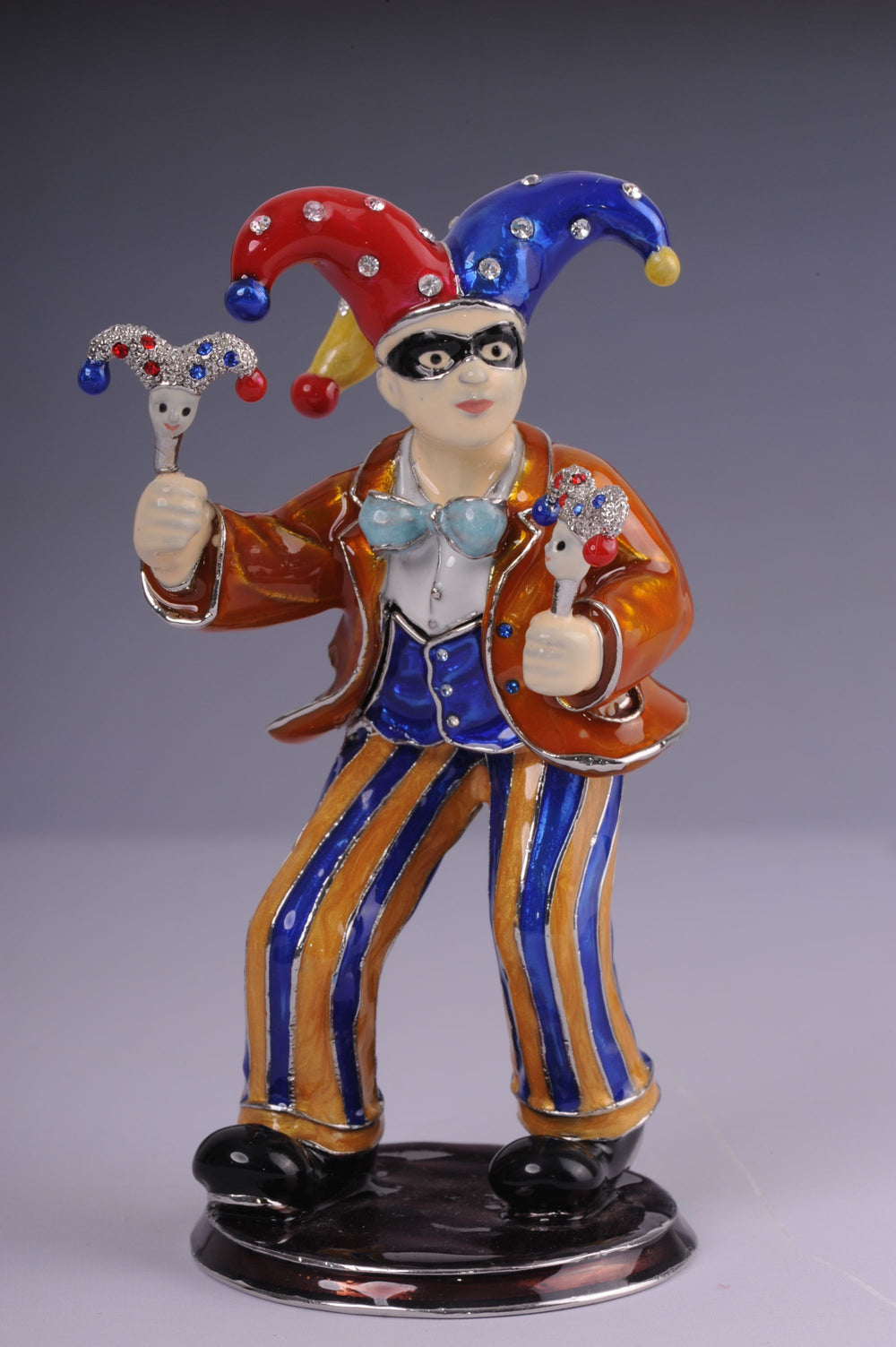 Colorful Jester with Clappers