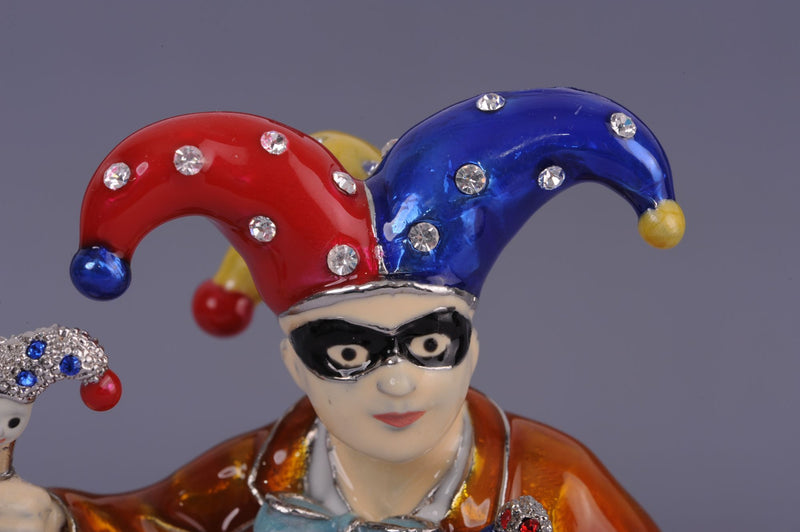 Colorful Jester with Clappers