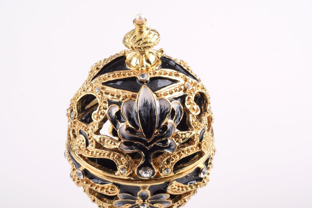 Gold & Black Faberge Egg