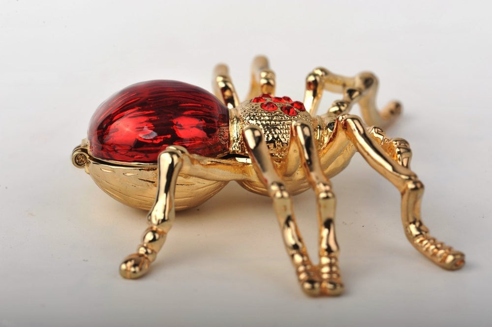 Gold & Red Spider