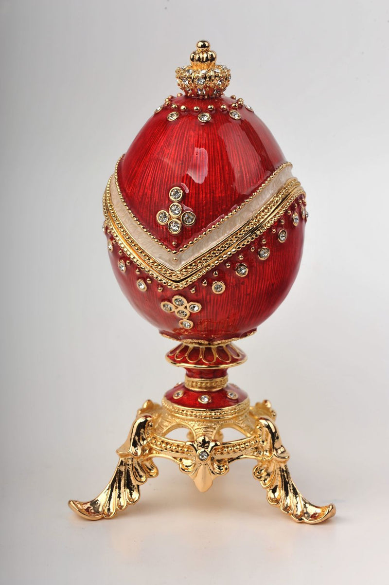 Gold and Red Faberge Egg