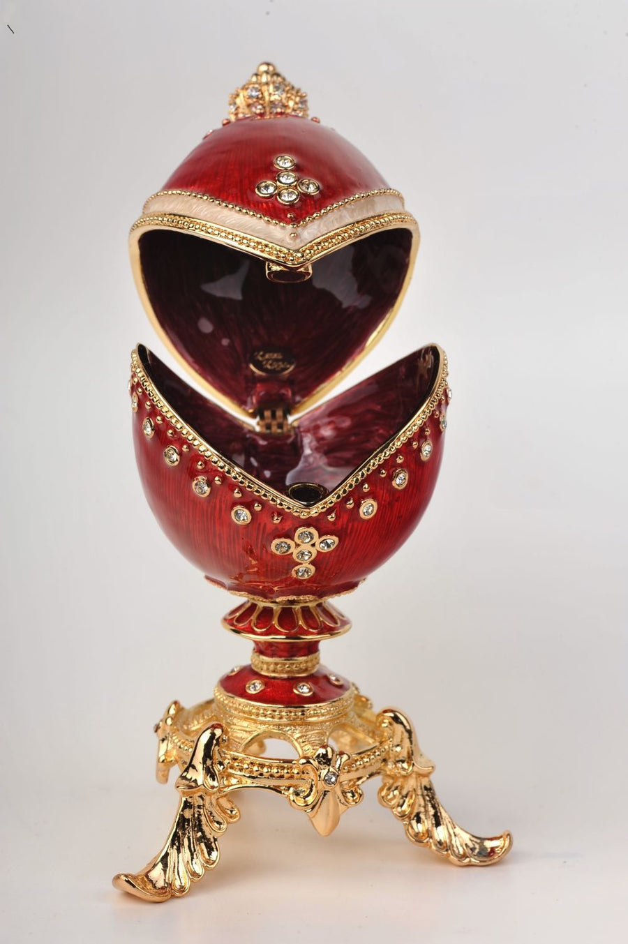 Gold and Red Faberge Egg