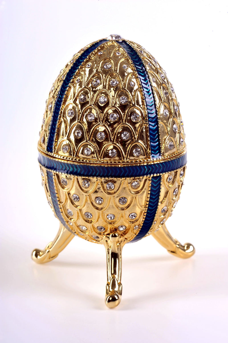 Golden Faberge Egg Music Box