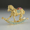 Golden Rocking Horse