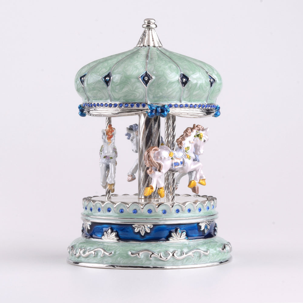 Green Musical Carousel
