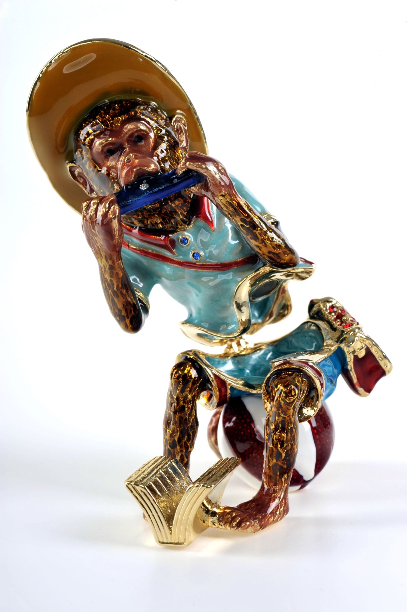 Monkey Playing the Harmonica