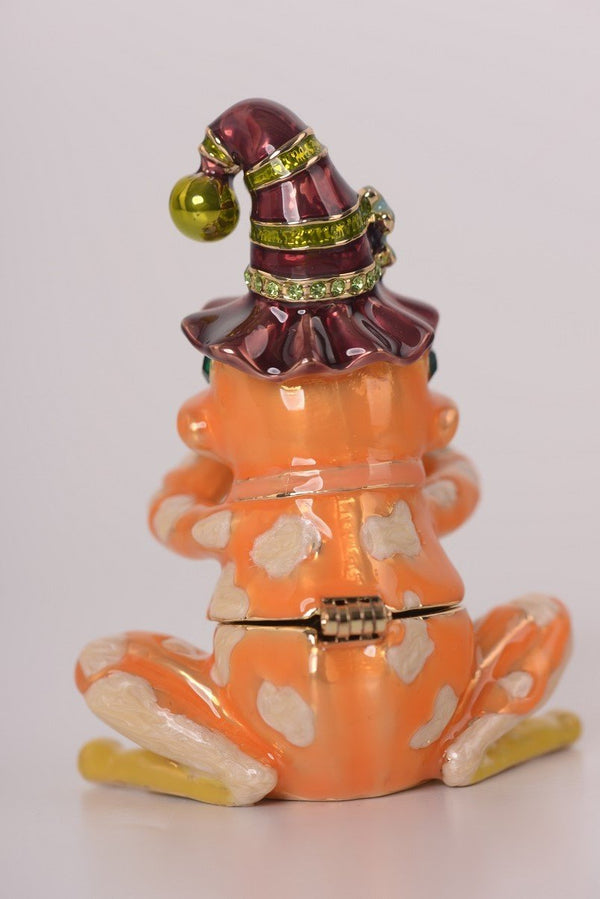 Orange Speak No Evil Frog