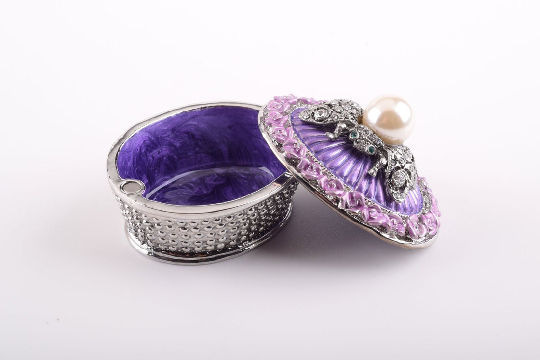 Purple Box with Pearl