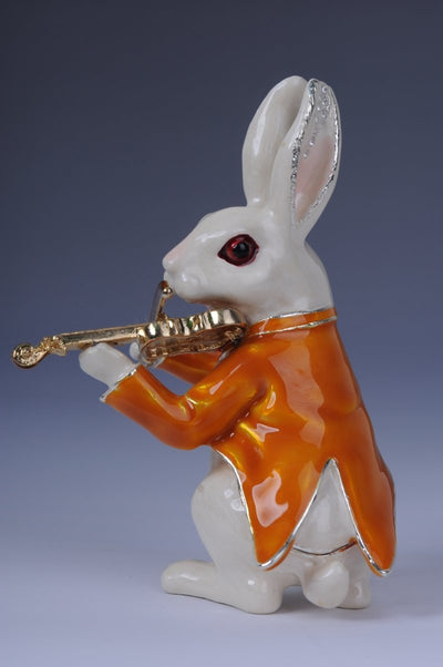 Rabbit Playing the Violin