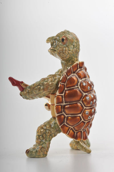 Turtle Playing the Guitar