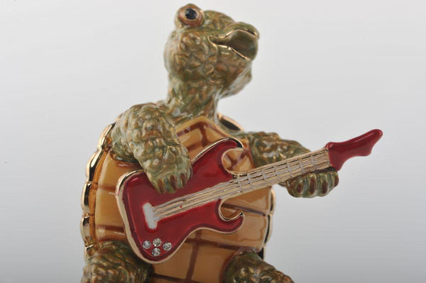 Turtle Playing the Guitar