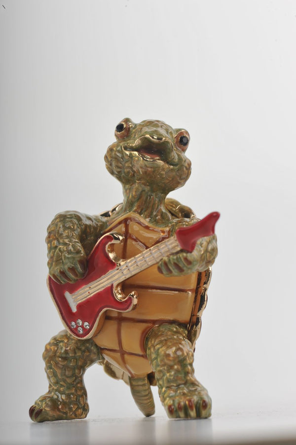 Turtle Playing the Guitar