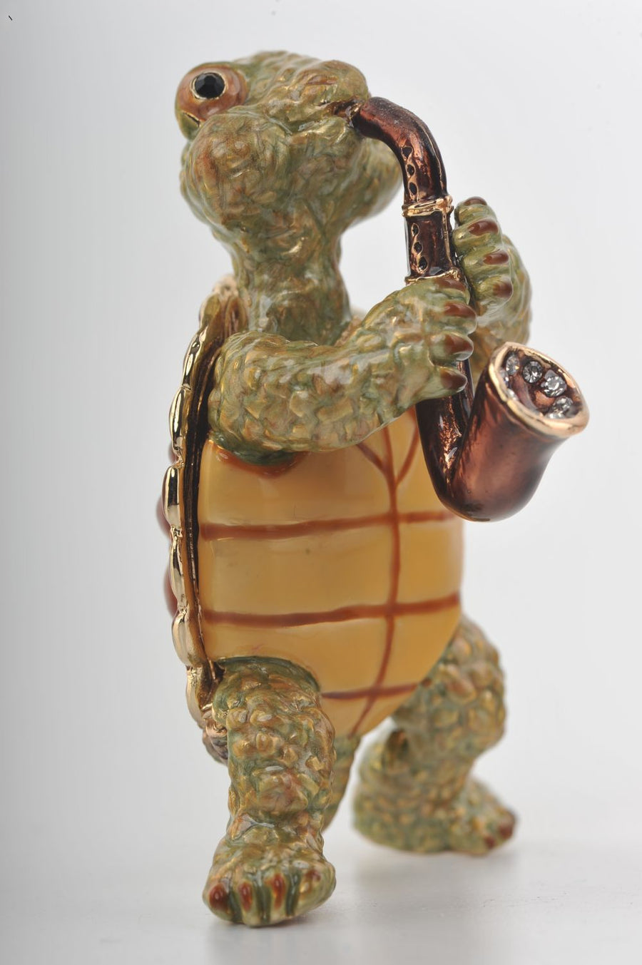 Turtle Playing the Saxophone