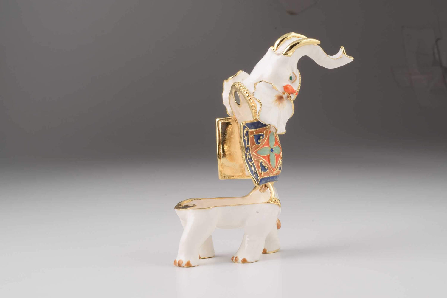 White Cheering Elephant
