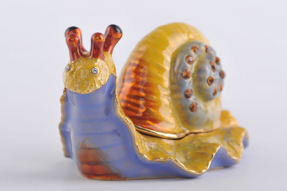 Yellow Red & Blue Snail