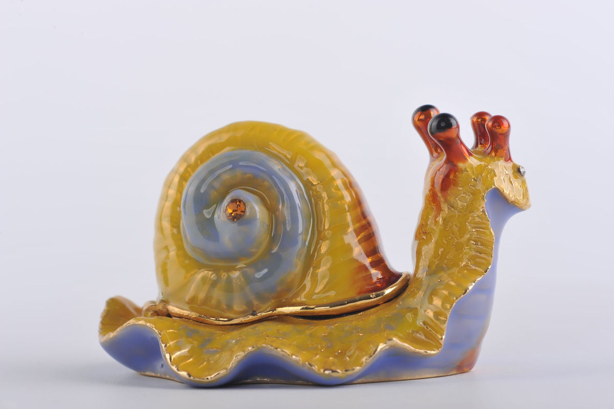 Yellow Red & Blue Snail
